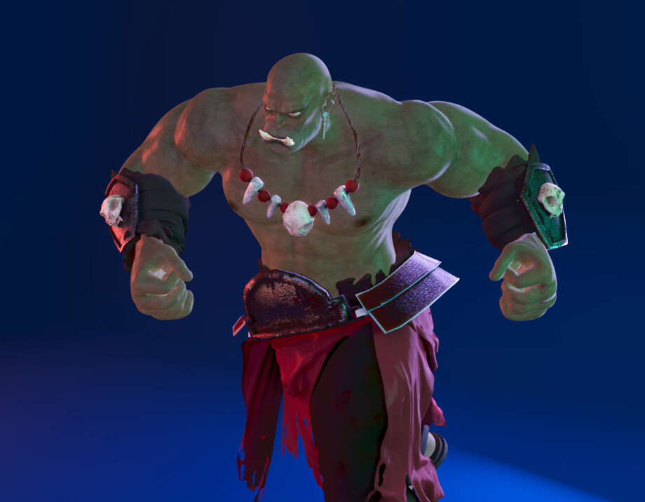 ArtStation - Ork - Character Rig