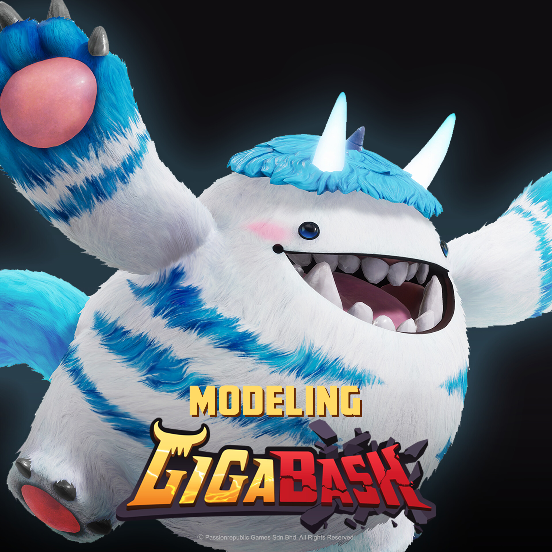 ArtStation - GigaBash: Character Modeling - Woolley