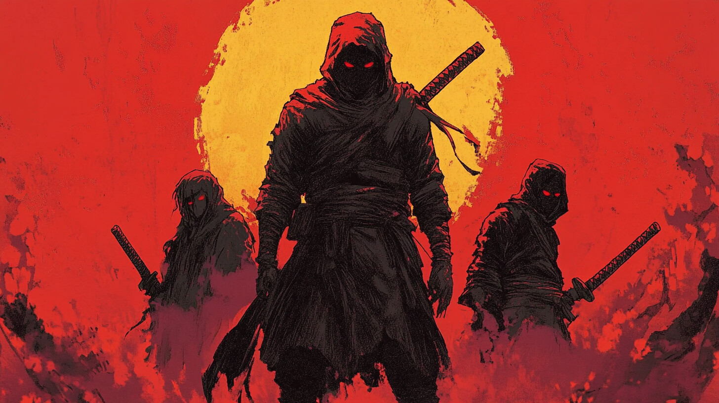 ArtStation - Assassins Of The Shadow Clan Part 4