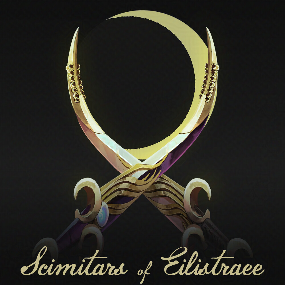 ArtStation - Scimitars of Eilistraee
