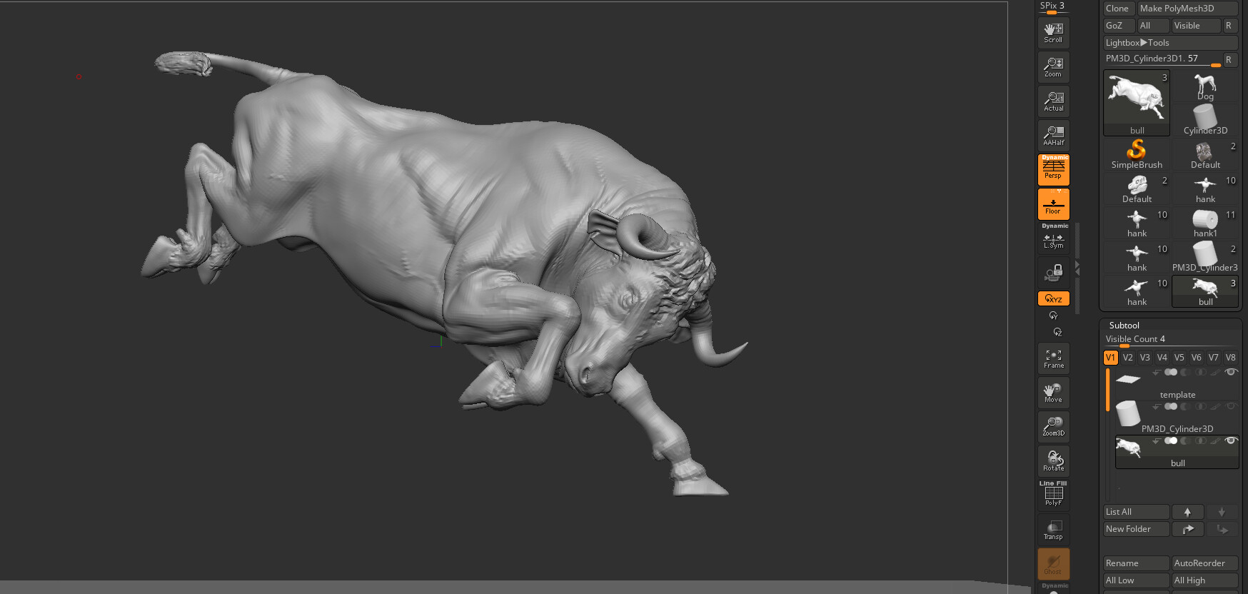 ArtStation - Week 1 Zbrush Tutorial Screenshots