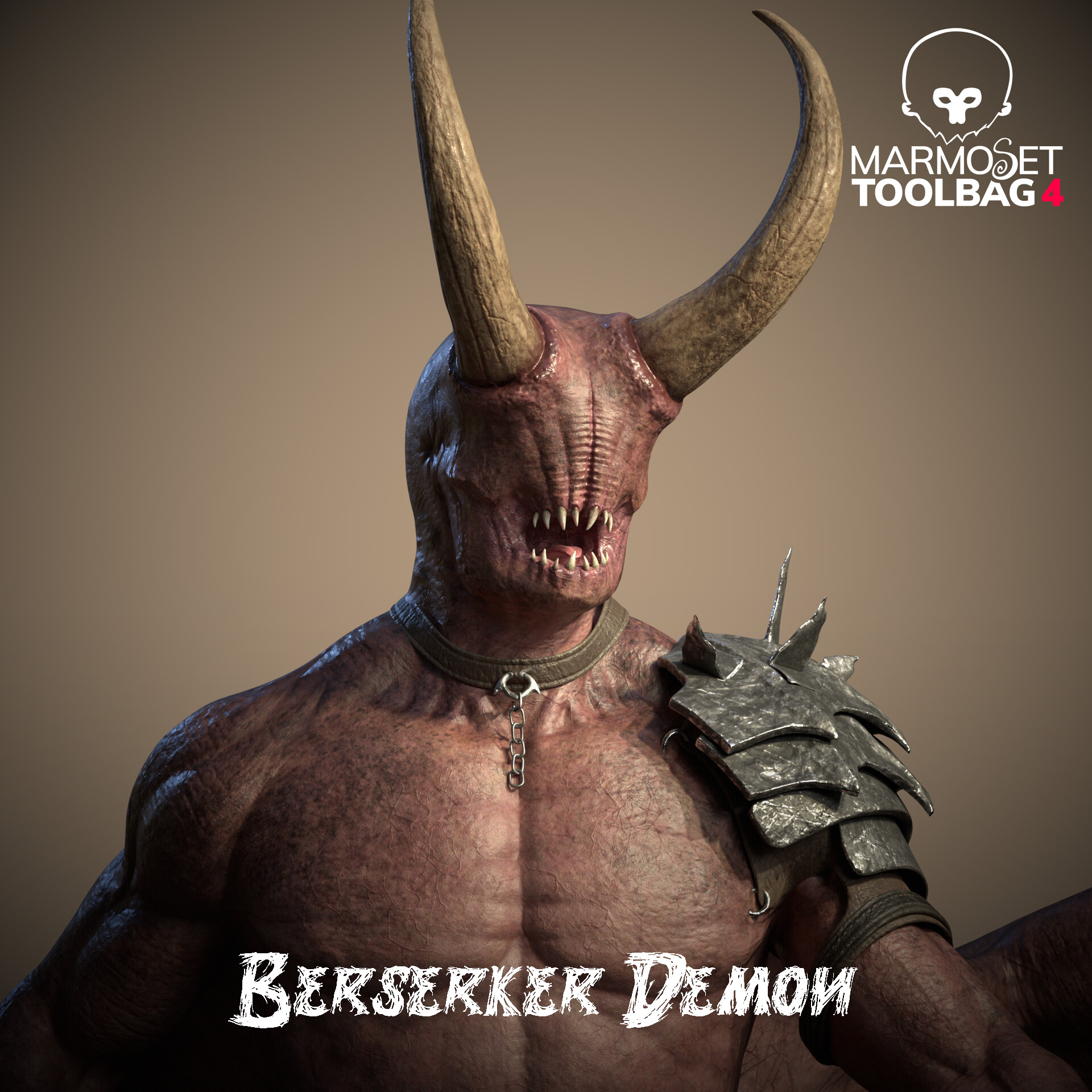 ArtStation - Demon Berserk - Videogame Character