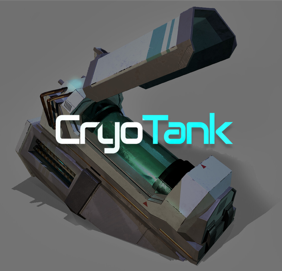 ArtStation - CryoTank - Hero Prop