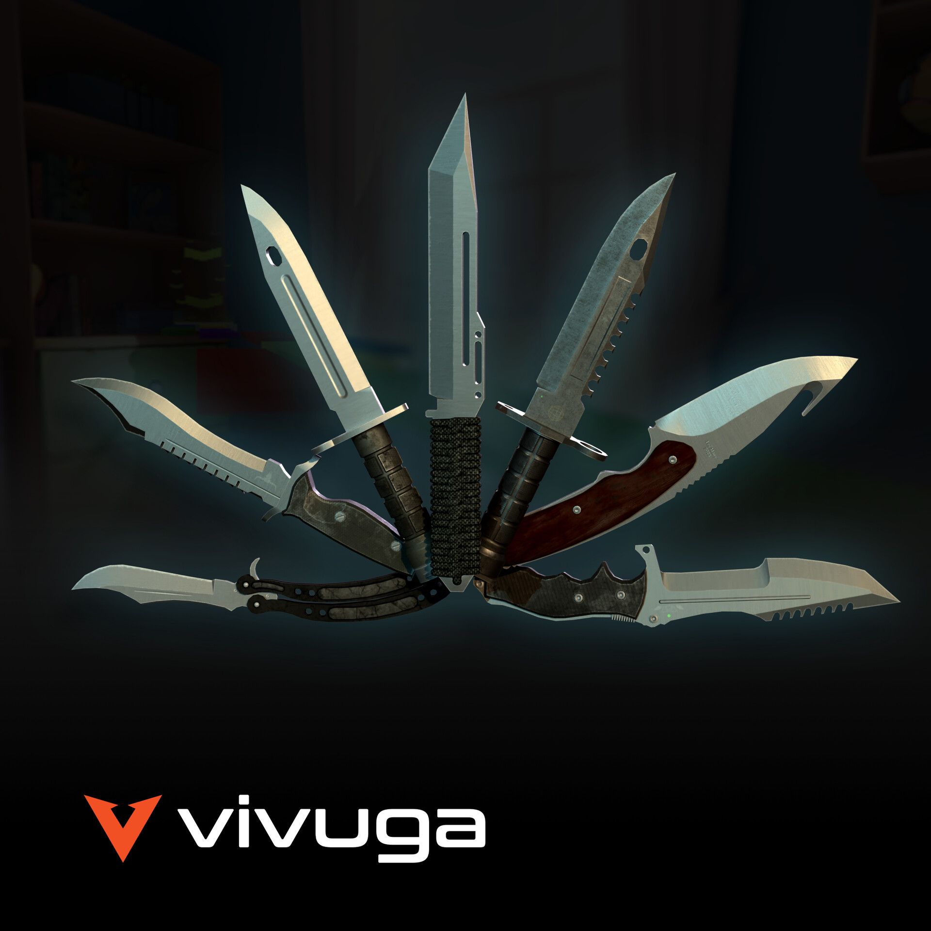 ArtStation - Bhop Masters: Bunny Hop & Surf - Knives