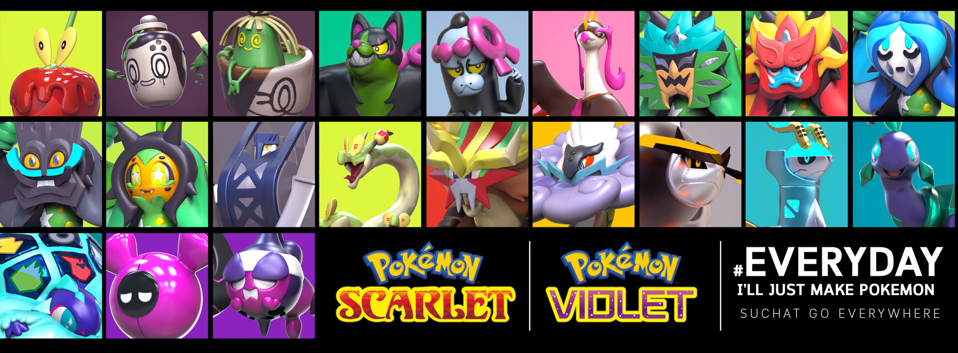 ArtStation - All Pokemon Gen 9