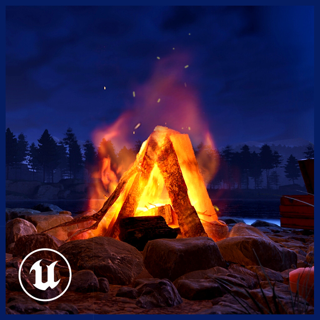 ArtStation - Realtime Campfire