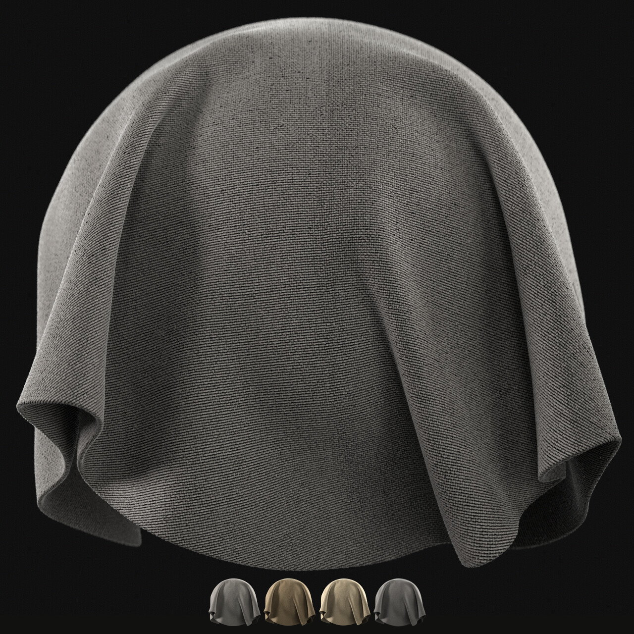 ArtStation - RIBBED KNIT 4 COLORS PBR TEXTURES