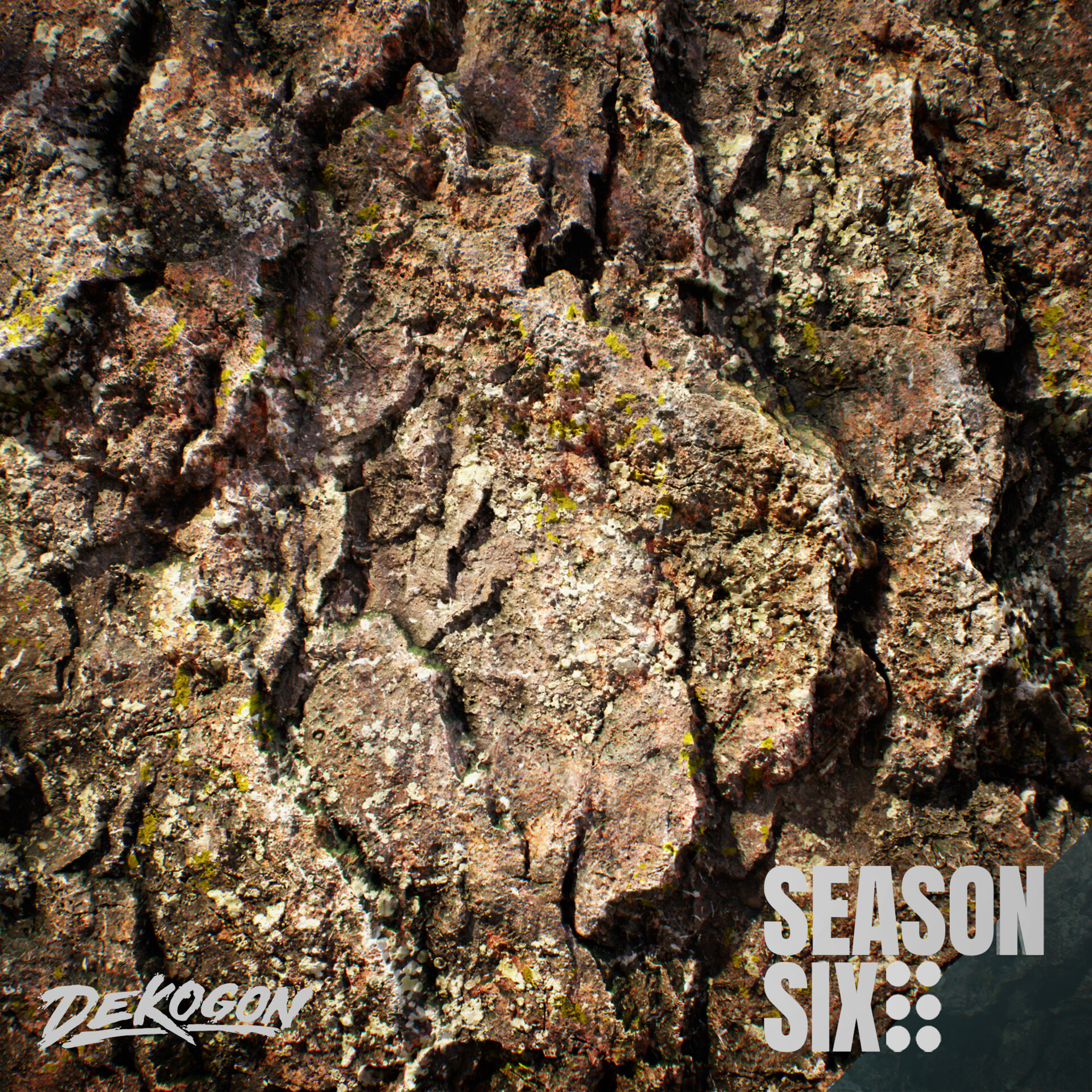 ArtStation - Mossy Rock Surface