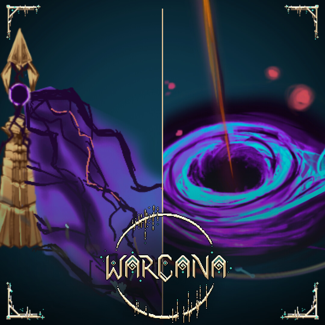 ArtStation - WARCANA Attack Spell Concepts - Void Forging