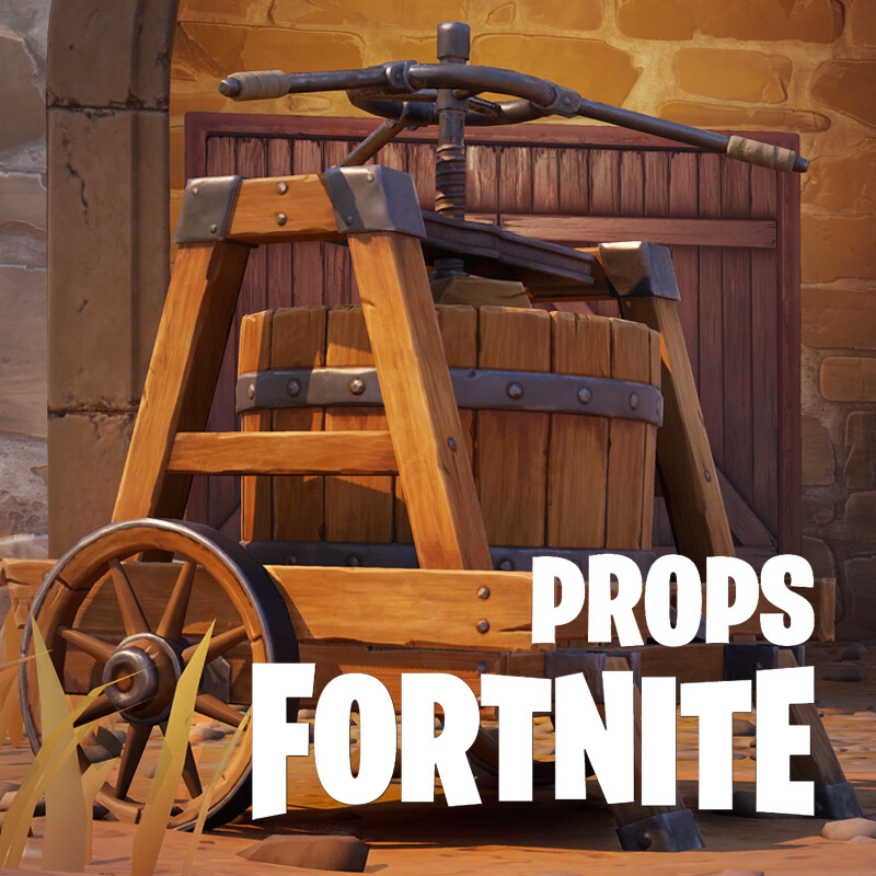 ArtStation - Fortnite - Props