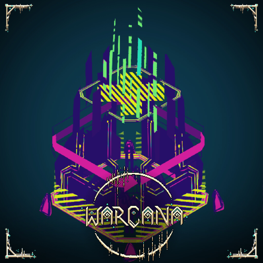 ArtStation - WARCANA Attack Spell Concept Art - Technomancy