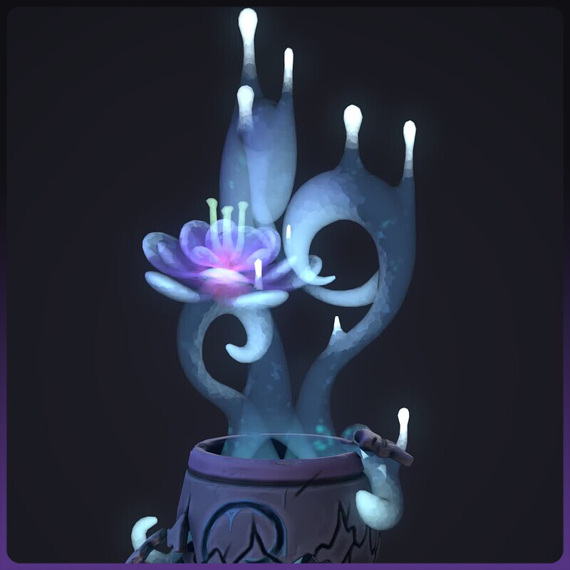 ArtStation - Ghost Flower