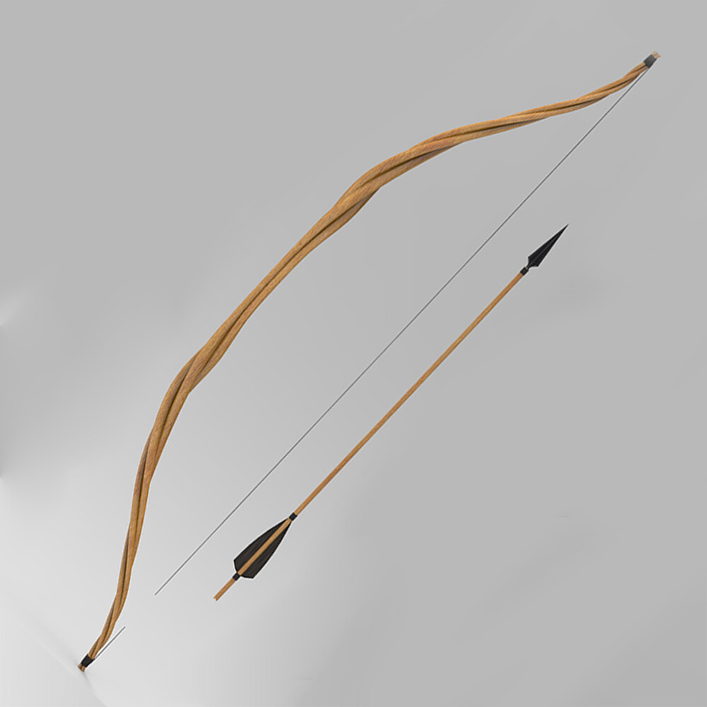ArtStation - Twisted_Wodden_BOW