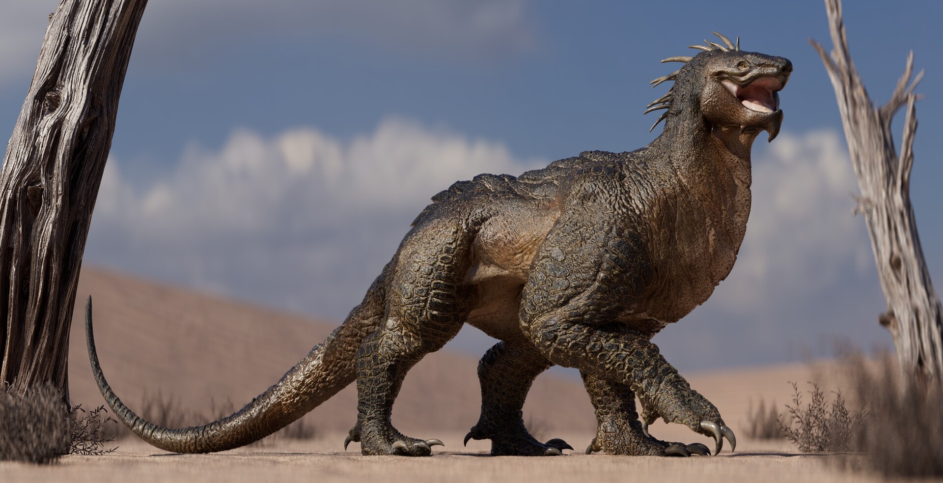 ArtStation - Big Lizard