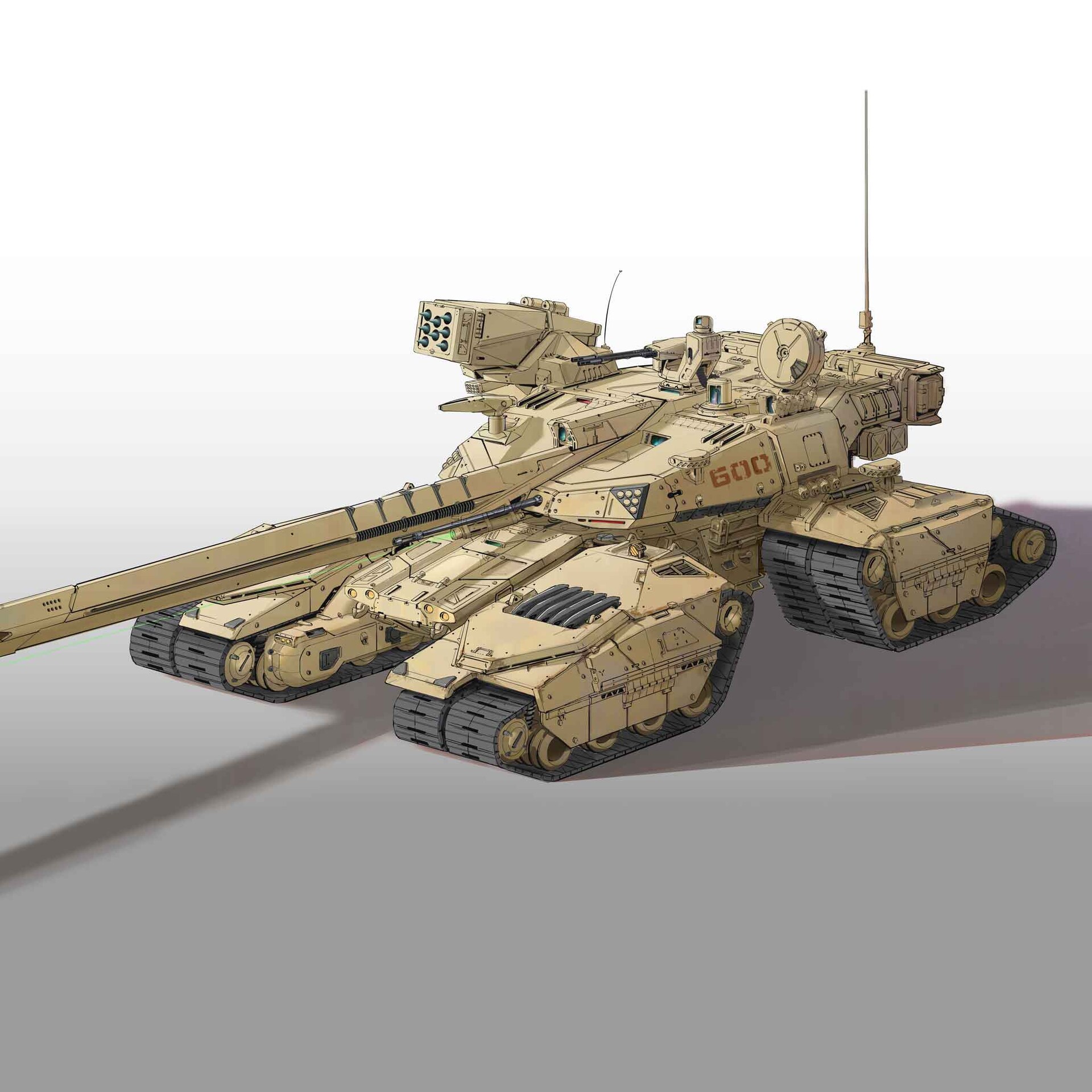 ArtStation - Tank destroyer