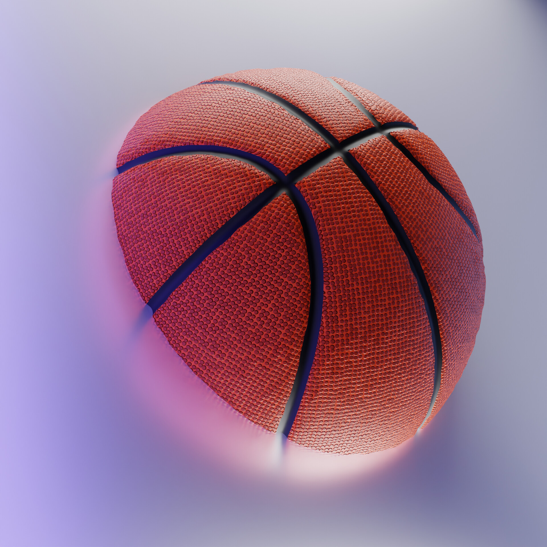 ArtStation - Procedural BasketBall Model