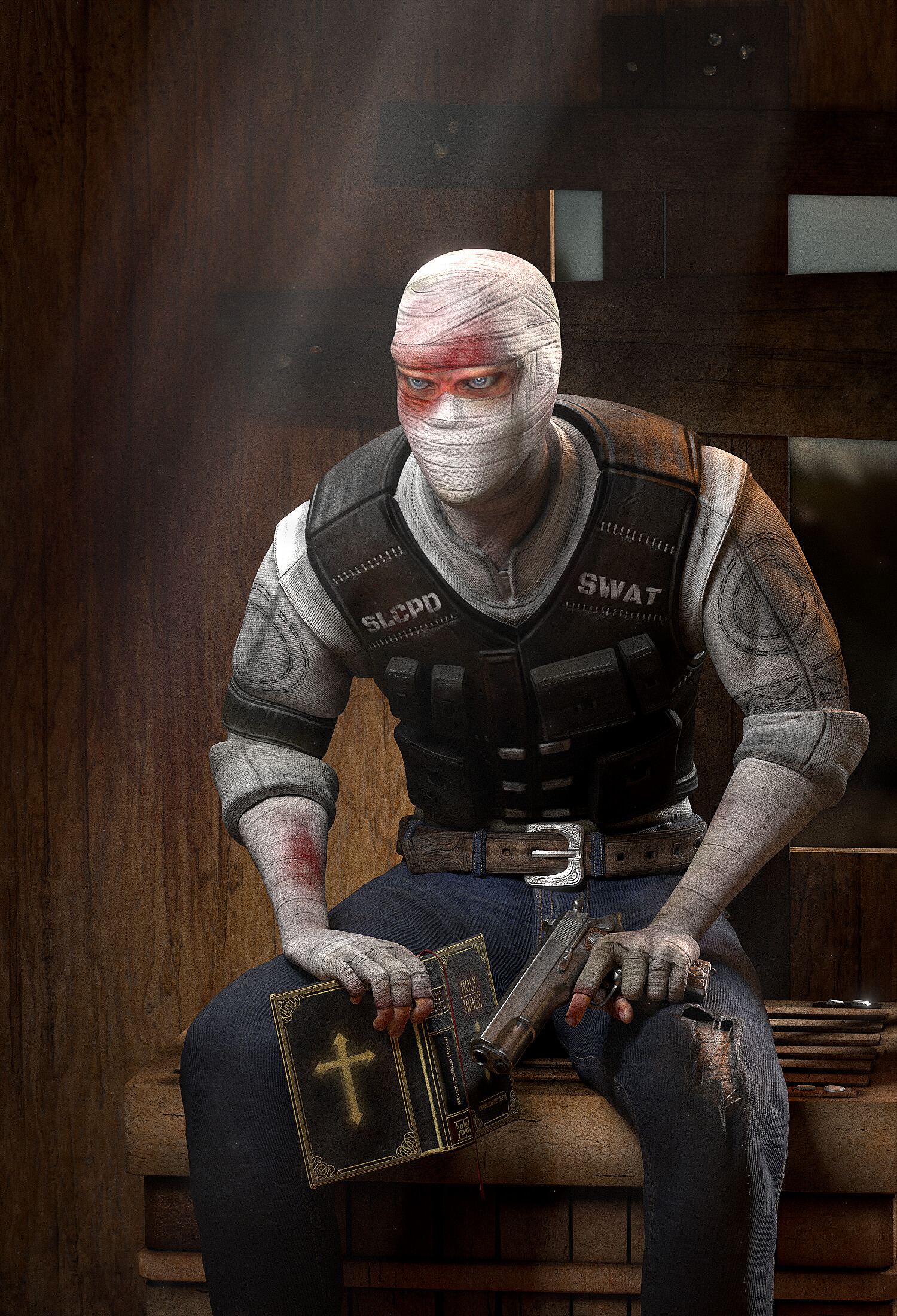 ArtStation - Joshua Graham + Video Timelapse