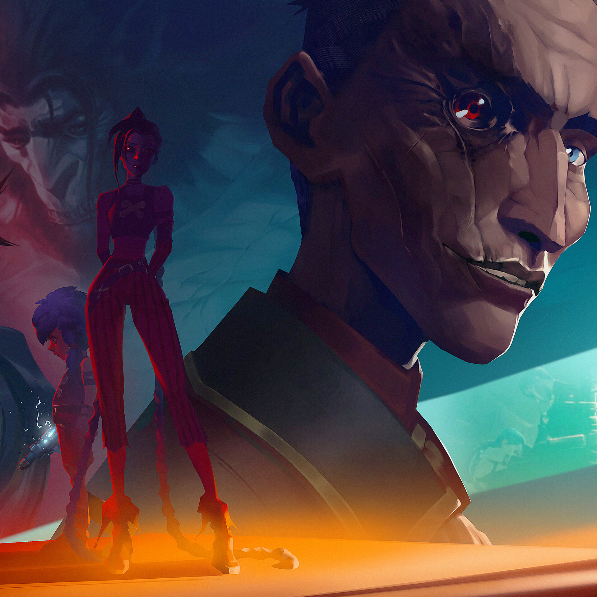 ArtStation - We are family ——ARCANE