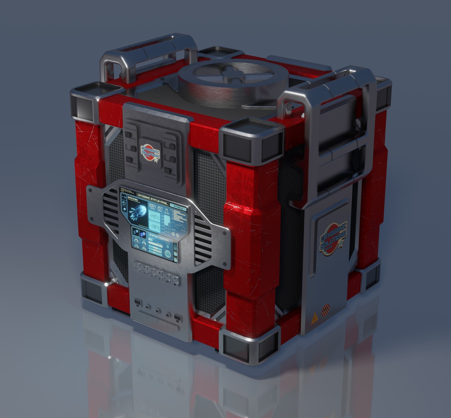 ArtStation - Cryogenic Crate