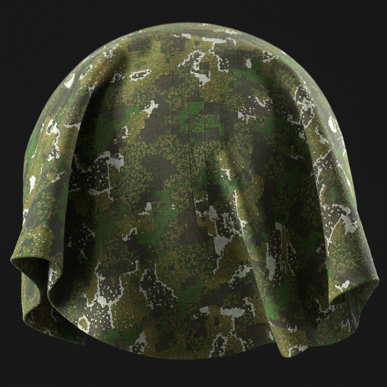 ArtStation - Ripstop Fabric CADPAT Camouflage 4K