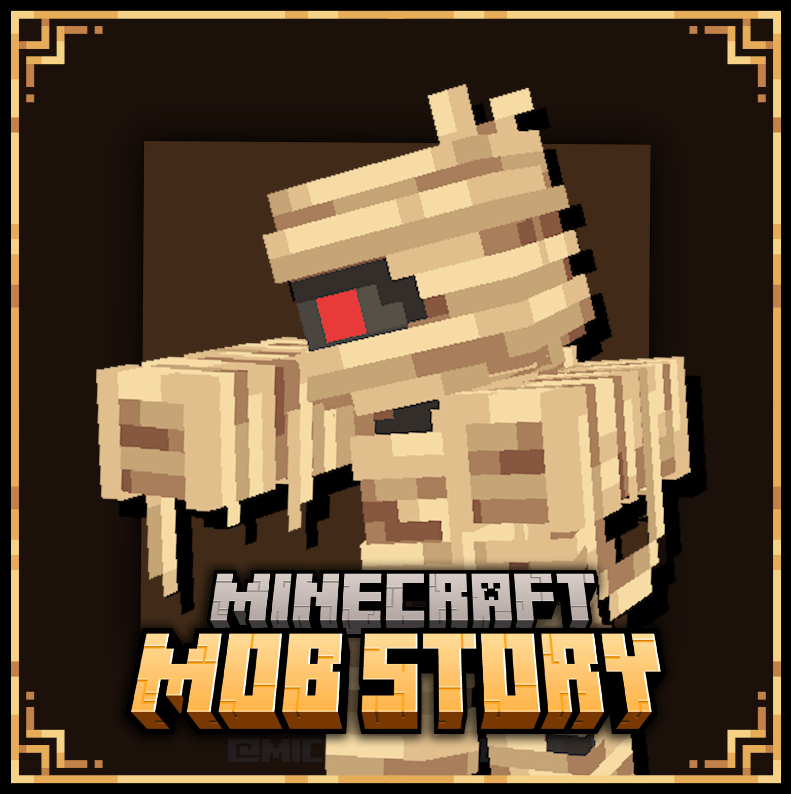 ArtStation - Minecraft Mob Story - Mummy Husk