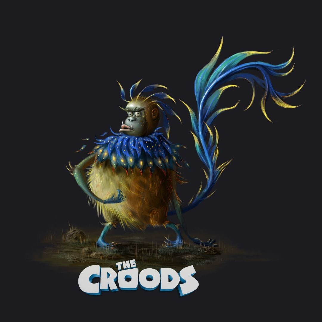 ArtStation - Creature Concept for 'The Croods'