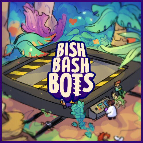 ArtStation - Bish Bash Bots Biome Thumbnails