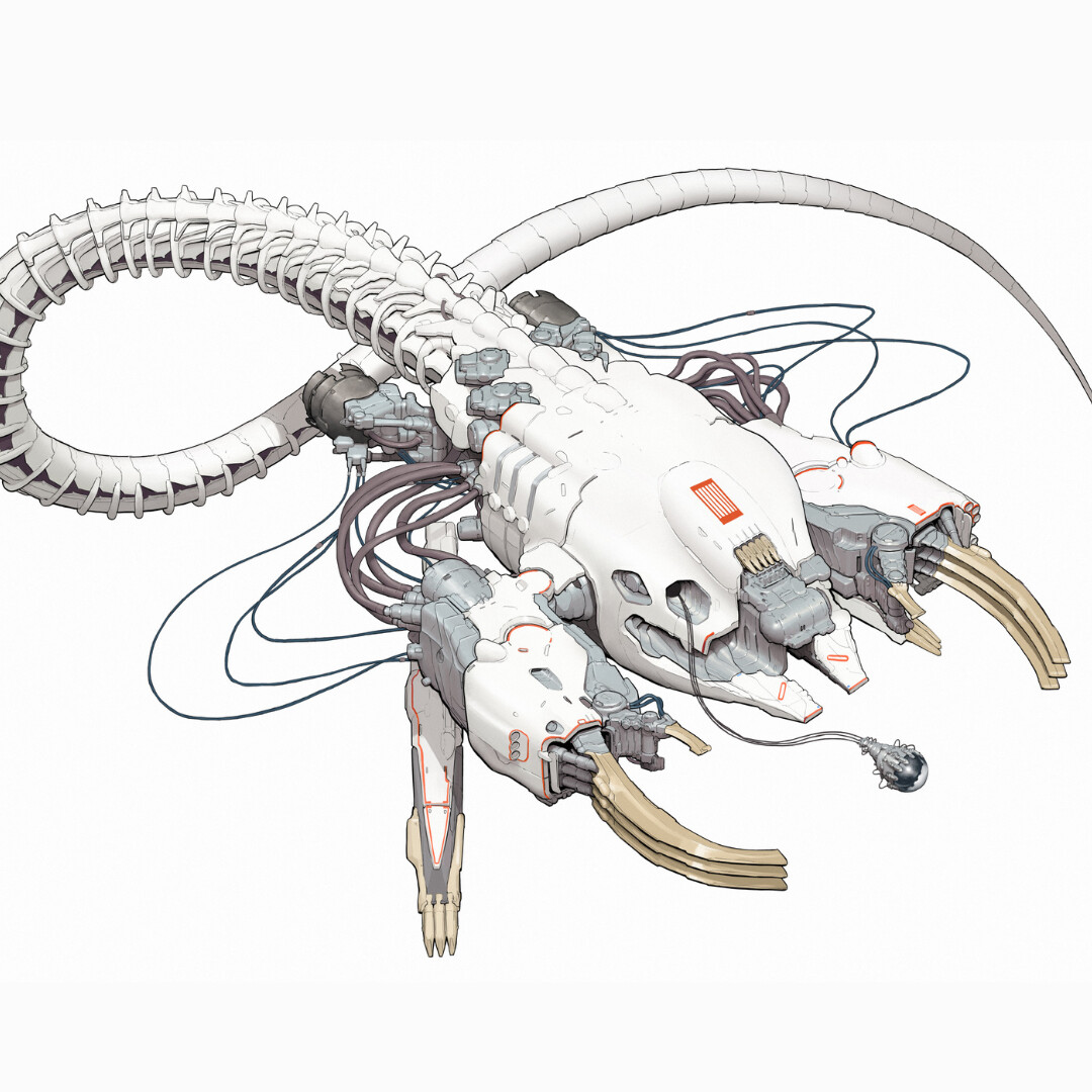 ArtStation - Machine Bones