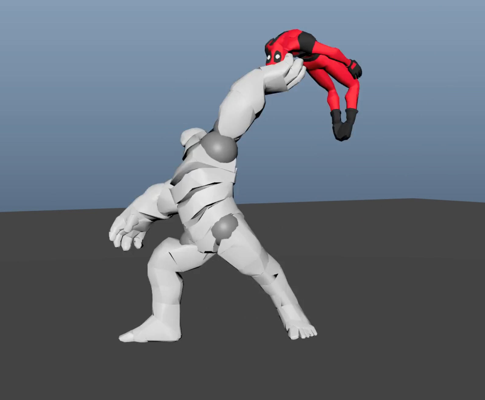 ArtStation - Heavy vs light ( Animation )