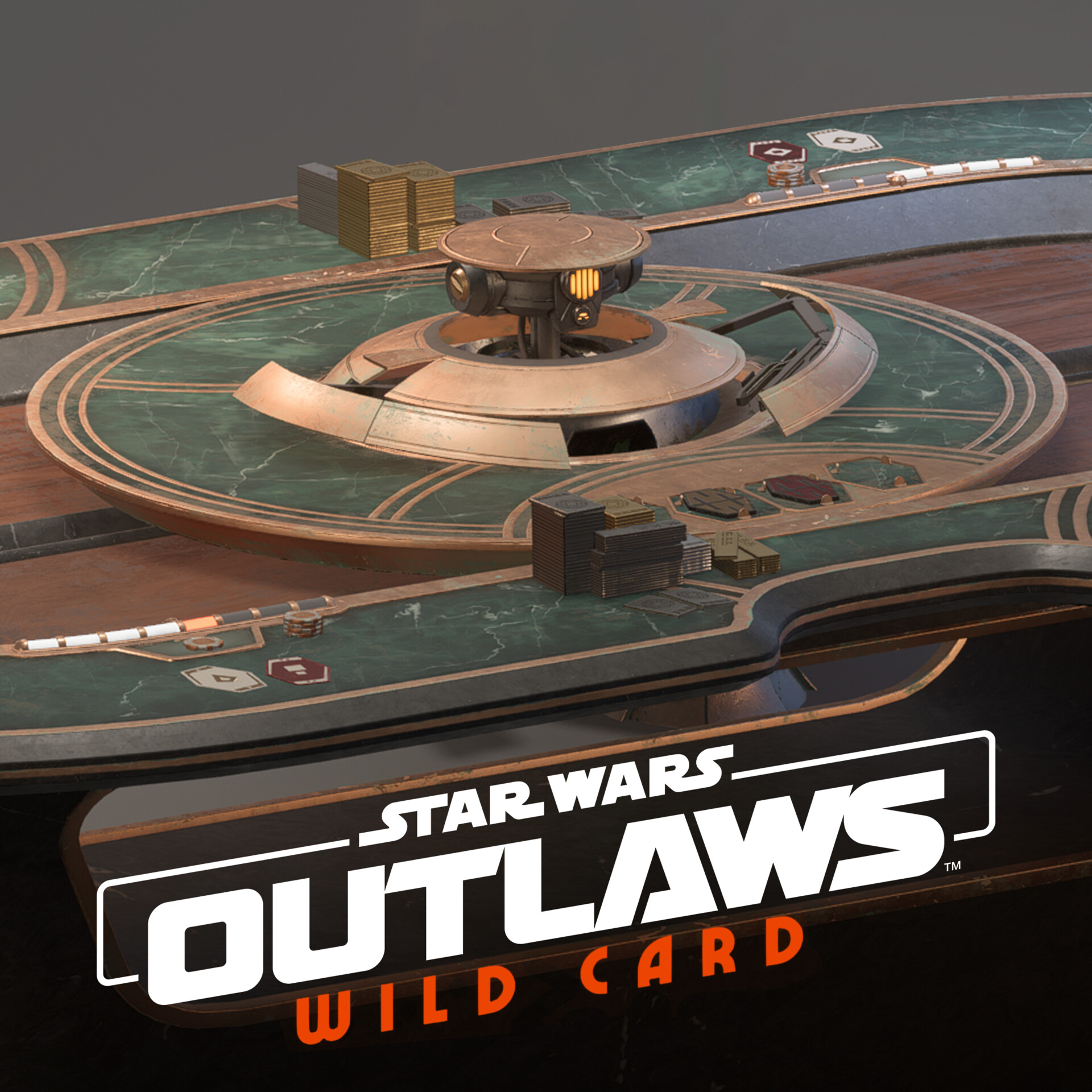 ArtStation - Star Wars Outlaws Wildcard - Sabacc Tournament Props