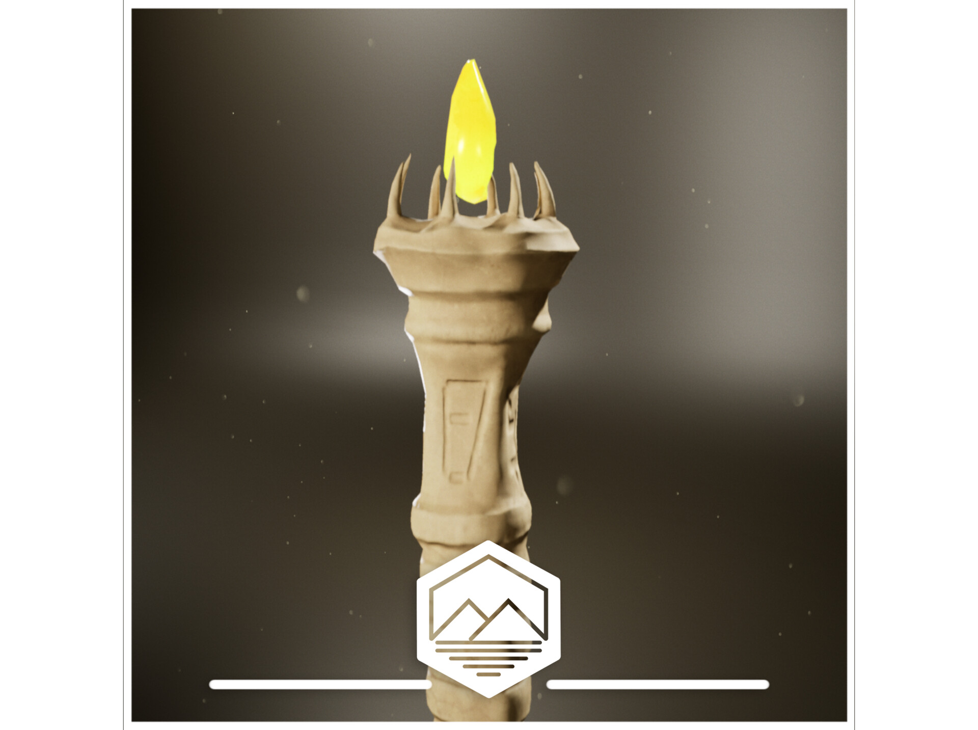 ArtStation - Lich Staff Prop - Project Titan