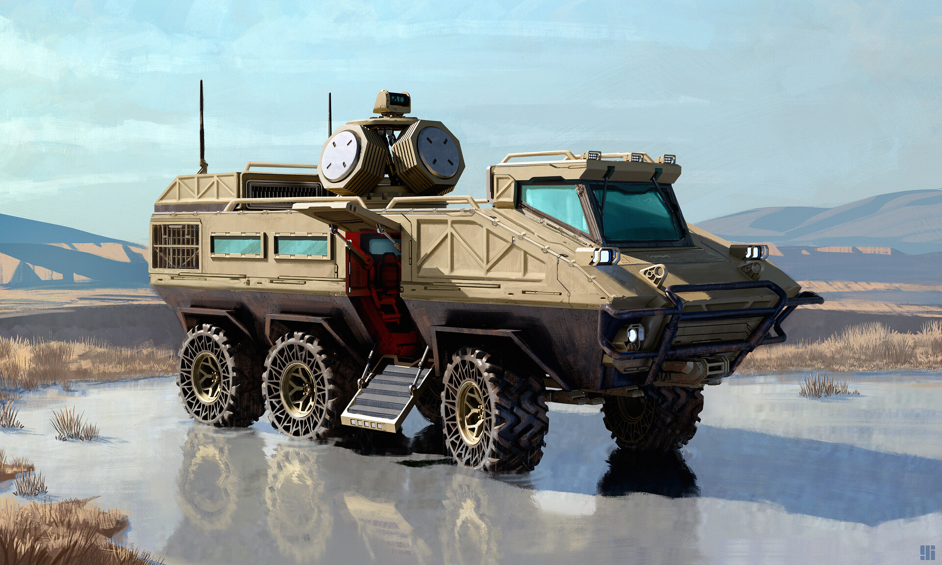 ArtStation - Sentinel APC