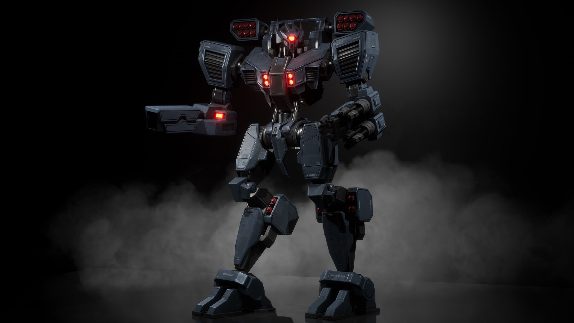 ArtStation - The Void Tyrant Mech