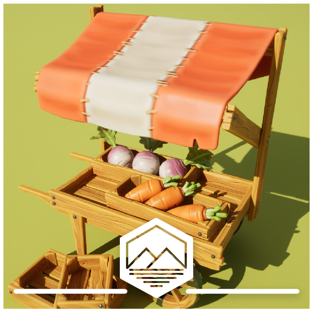 Gareth Codling-Bray - Project Titan - Kitchen & Cart Props