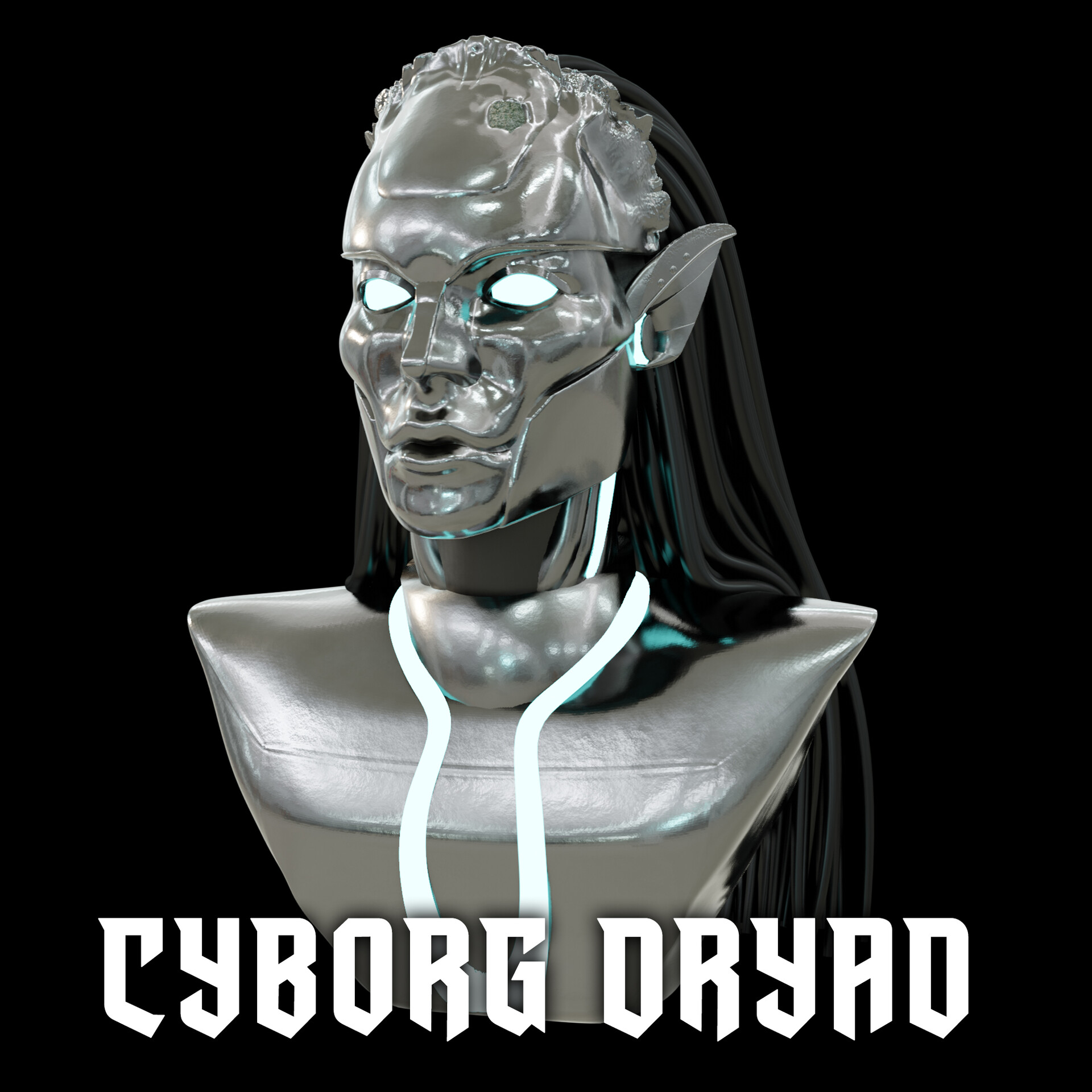 ArtStation - Cyborg Dryad