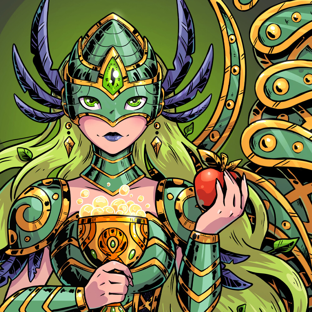 ArtStation - Valkyrie Sigrun. 2D-art