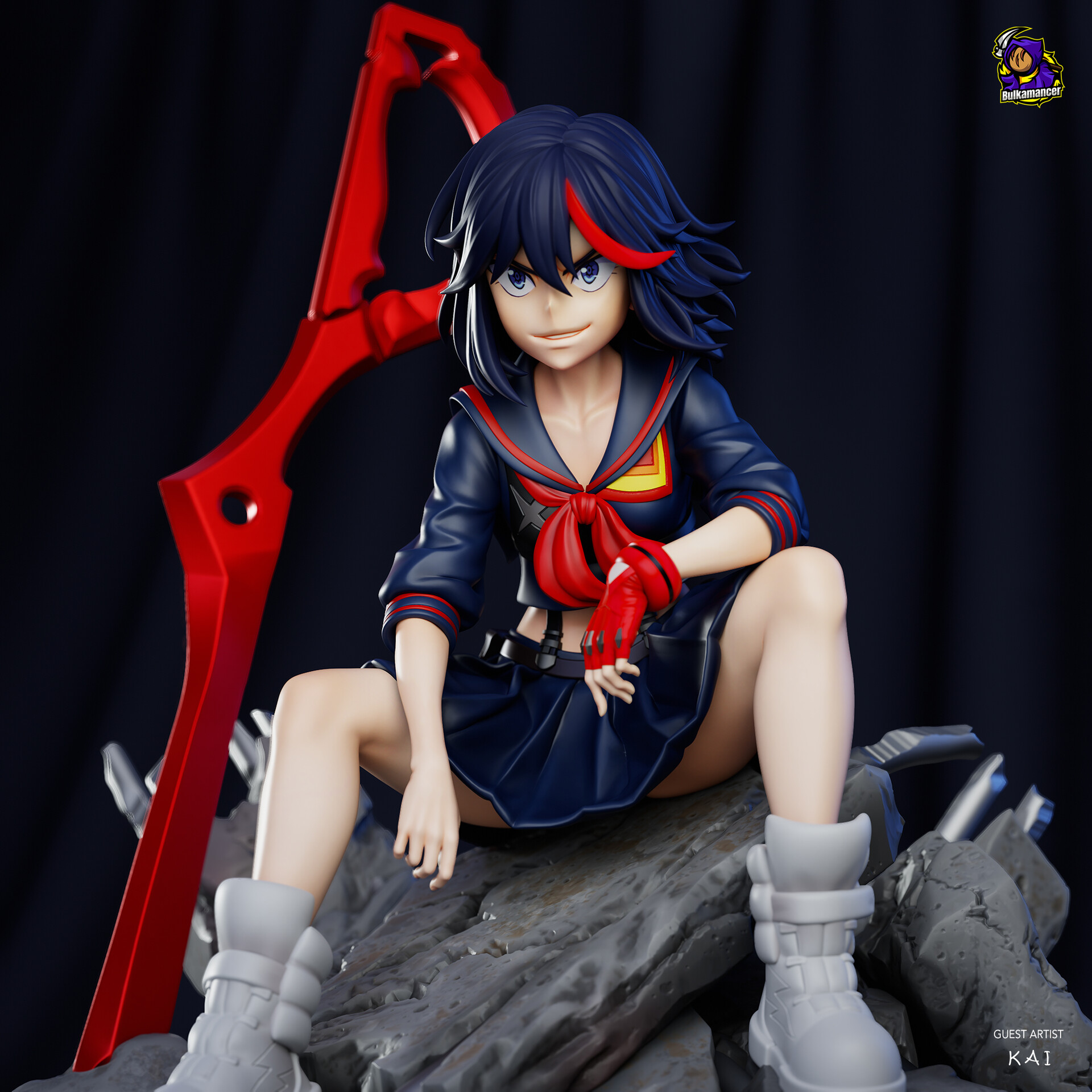 ArtStation - Ryuko Matoi (Kill La Kill) Fanart