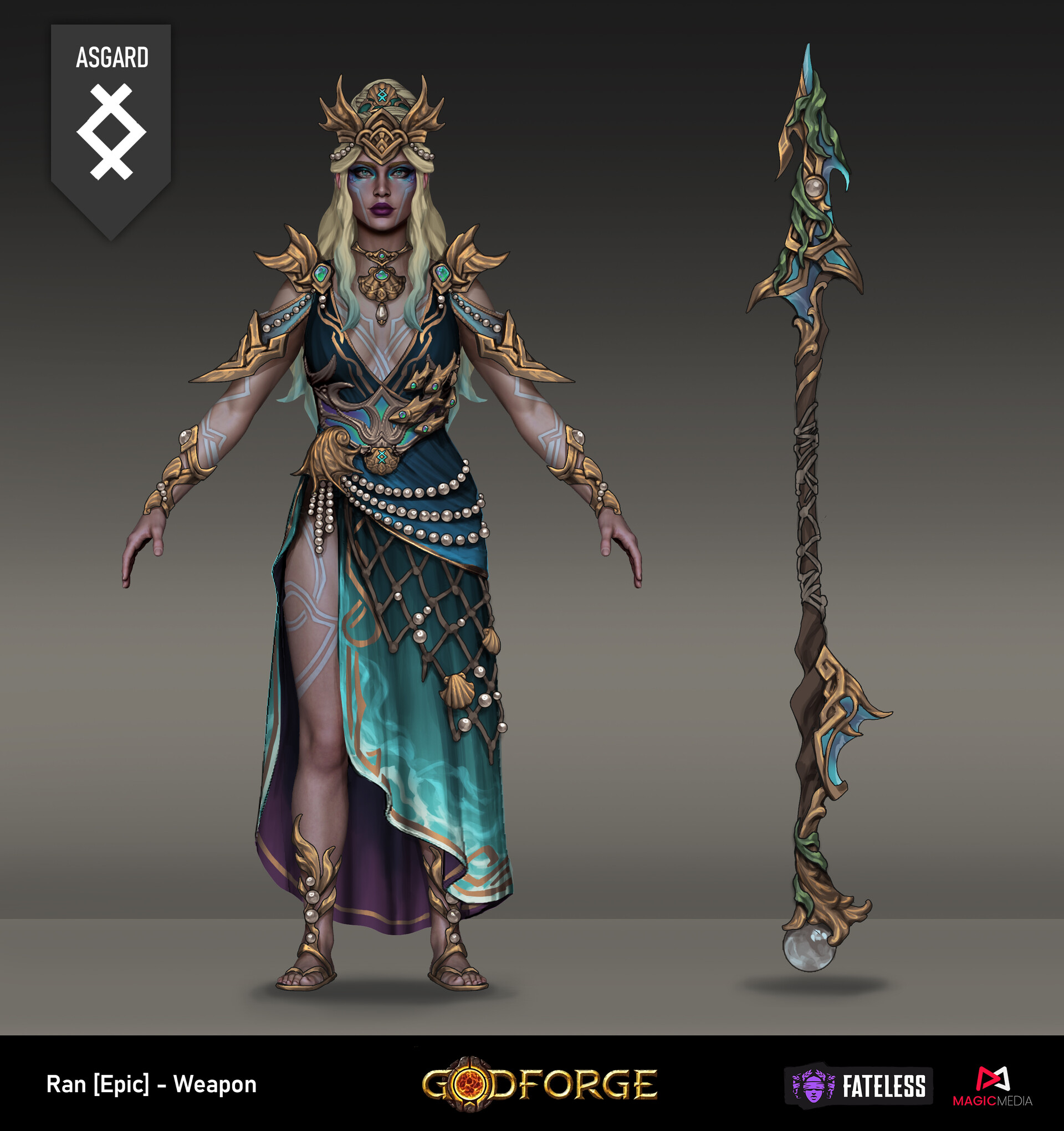 ArtStation - Ran, The Sea Witch