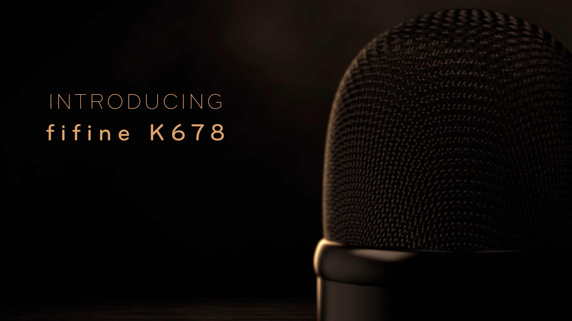 ArtStation - Fifine k678- Product Animation