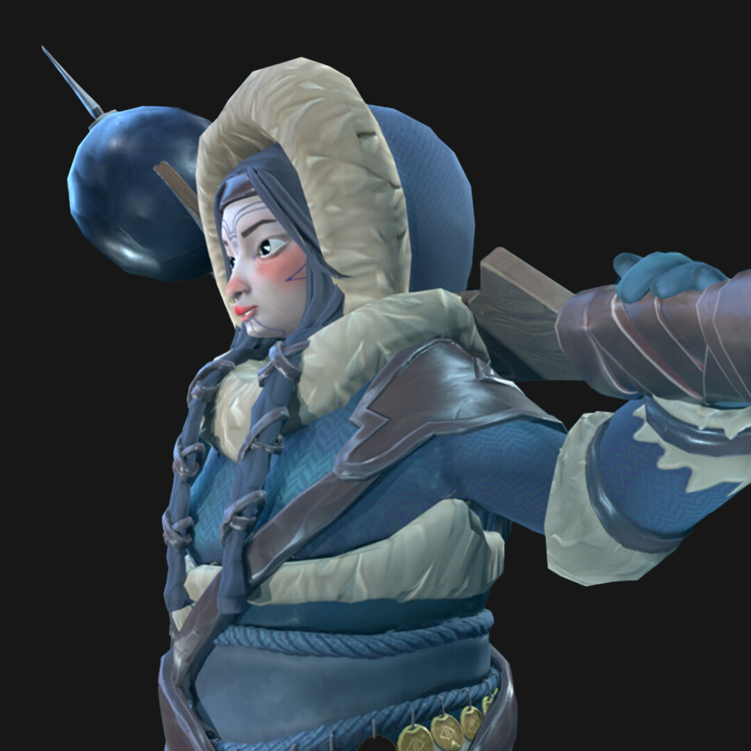 ArtStation - Inuit Girl - Game Ready Character