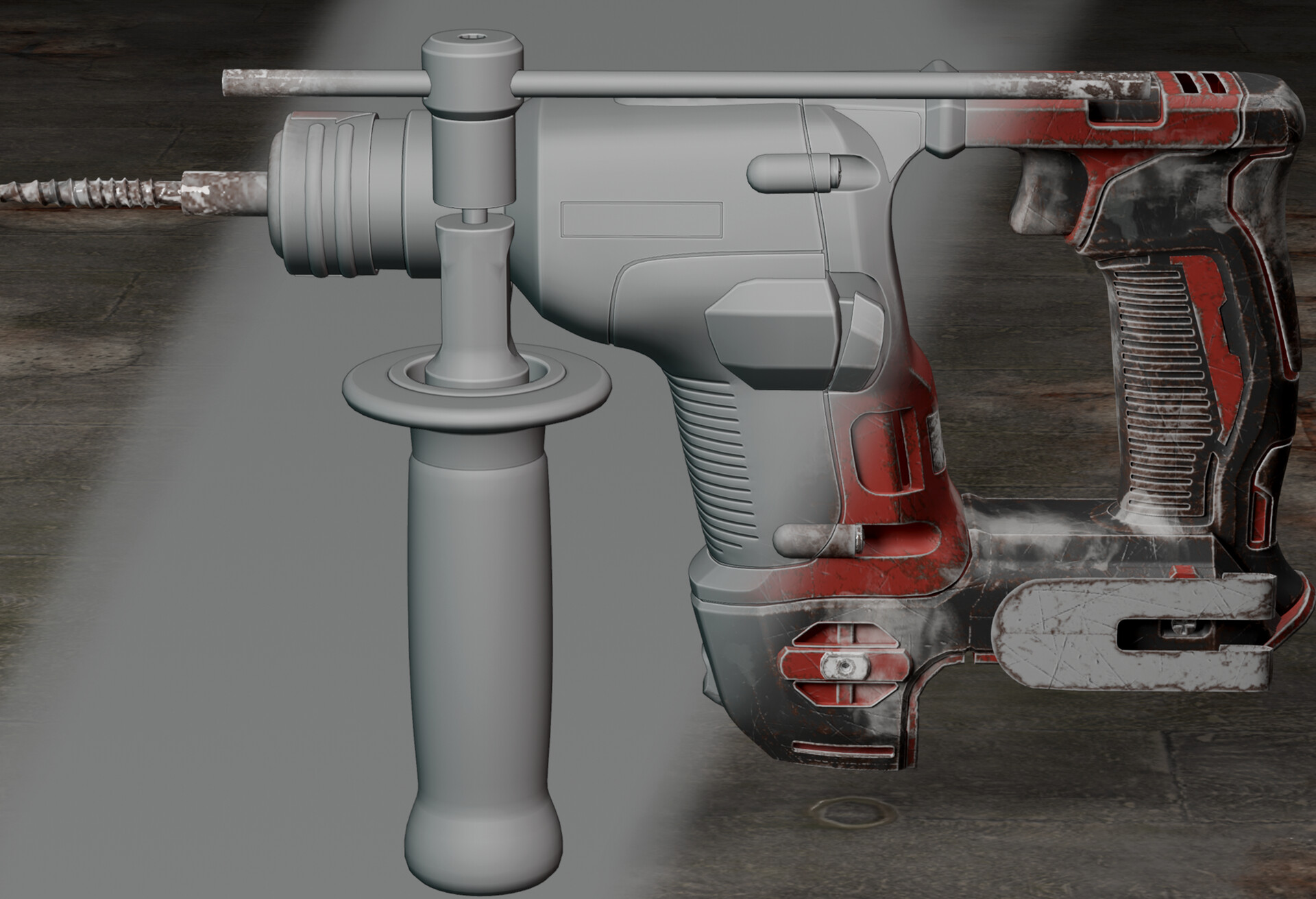 ArtStation - Drill machine