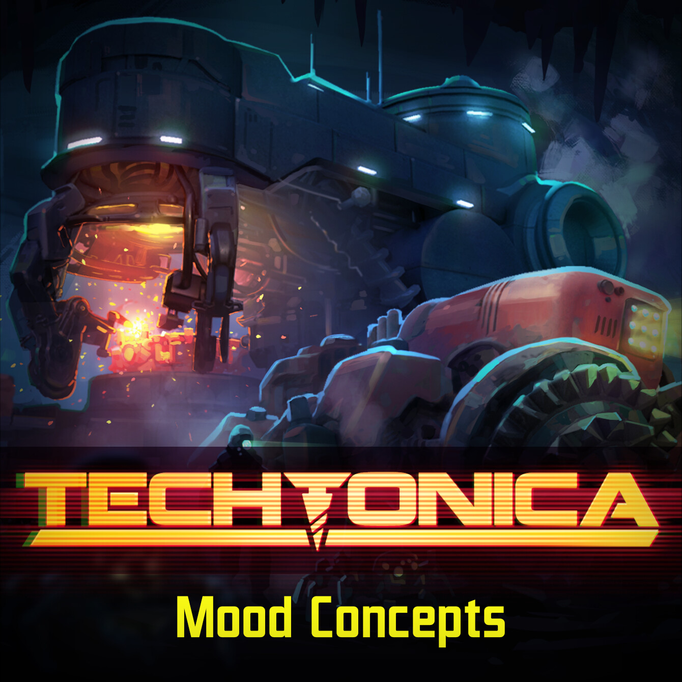 ArtStation - Techtonica - Mood Concepts