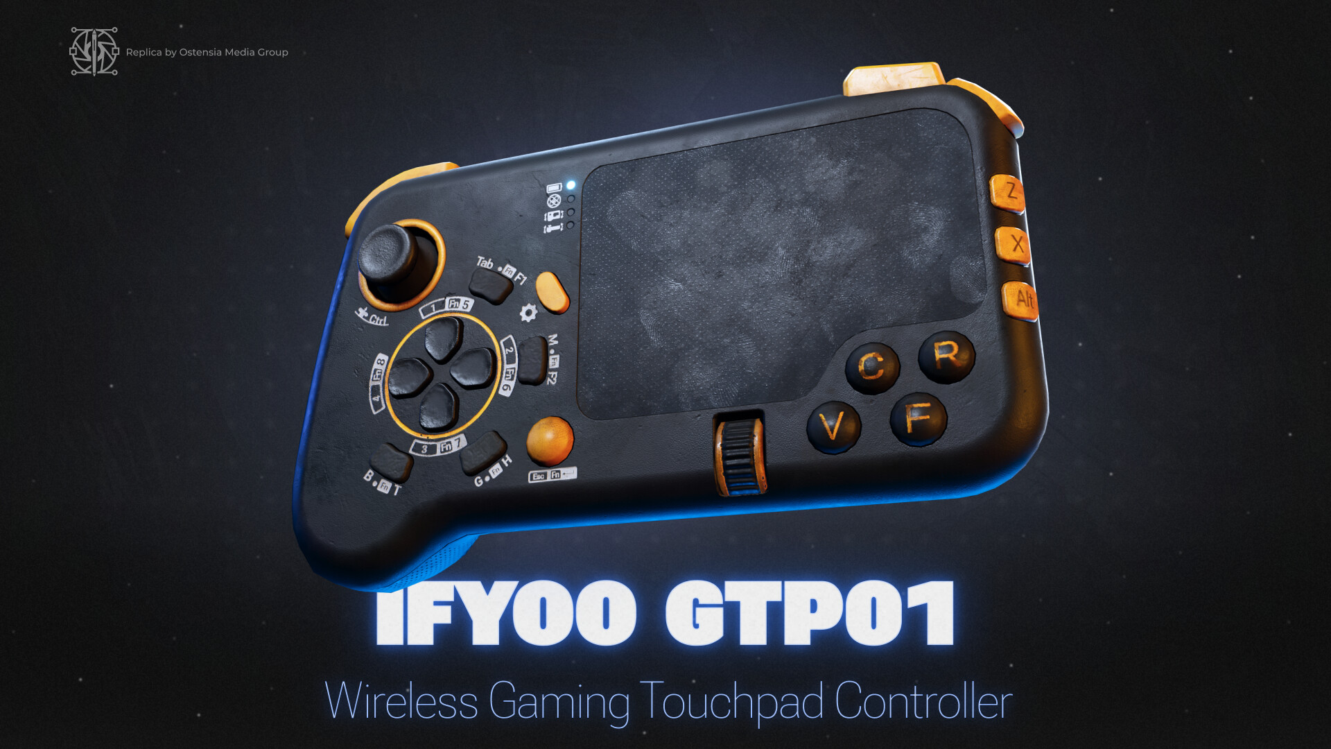 ArtStation - IFYOO GTP01 | Wireless Gaming Touchpad Controller