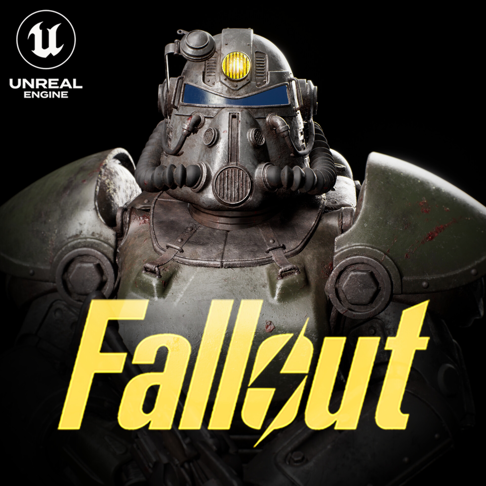 ArtStation - Fallout: T-51 Power Armor (Unreal Engine)