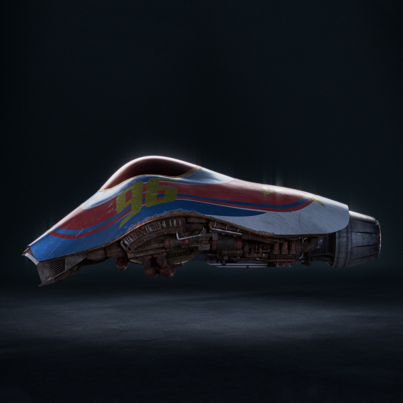 ArtStation - Intergalactic Racing Cup - Fulgur Ship