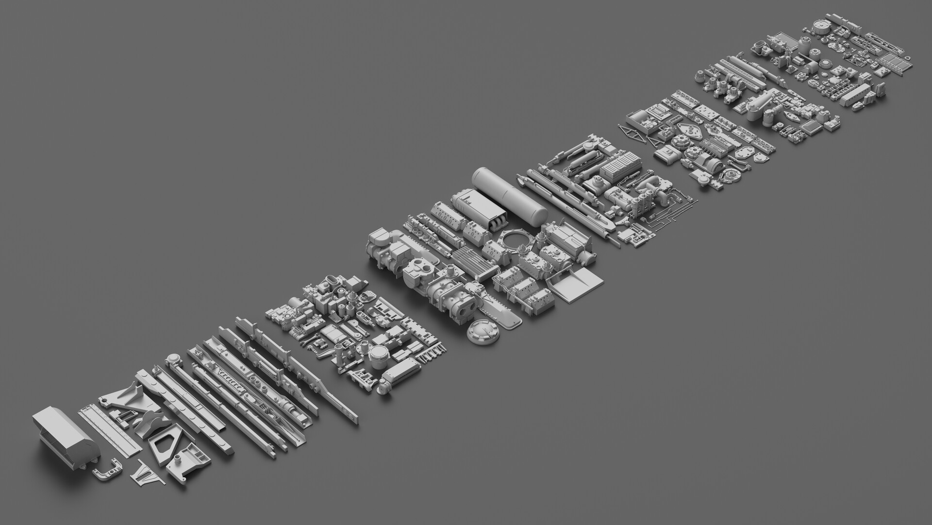 ArtStation - Subdivision Greebles