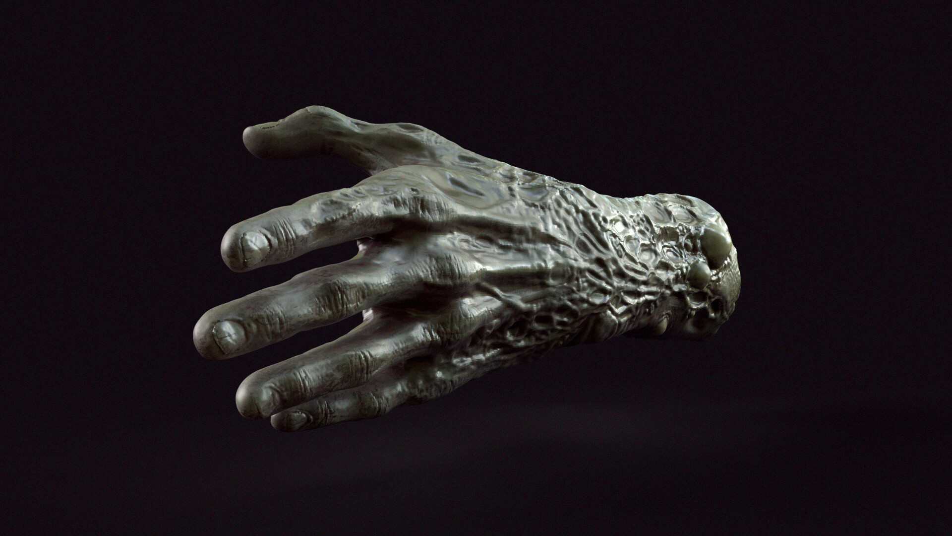 ArtStation - Amputated Zombie Arm