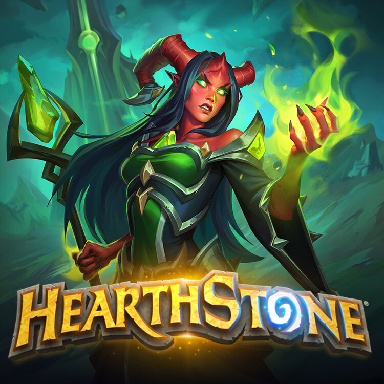 Mooncolony - Hearthstone Card Art | Man'ari Xyrella