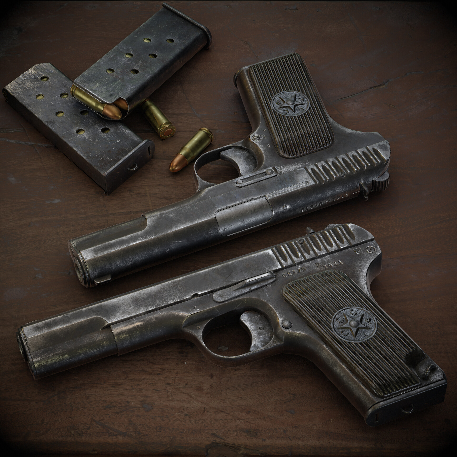 ArtStation - TT Pistol
