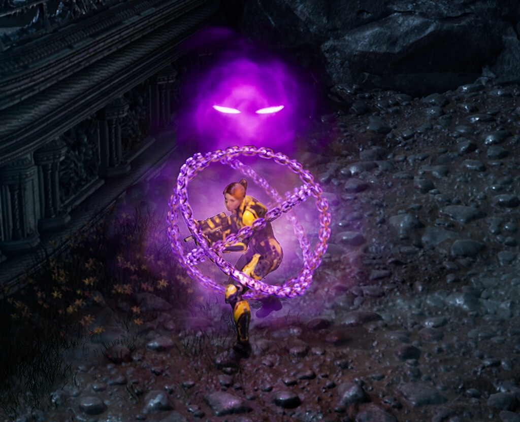 ArtStation - Haunting Chains - VFX UE5